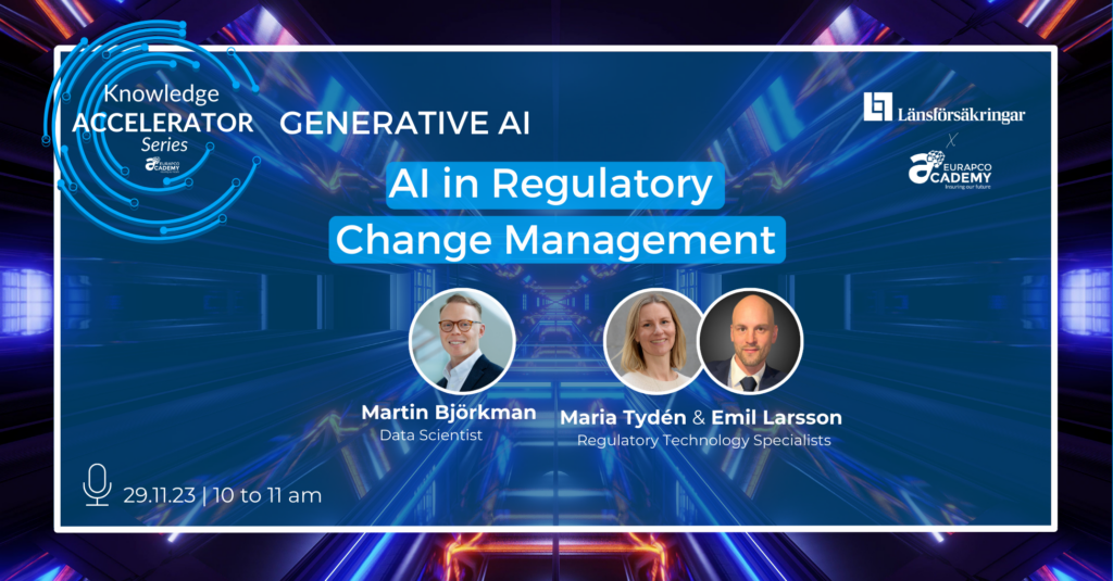 Knowledge Accelerator Series: AI in Regulatory Change Management - Eurapco | Creating Value Together